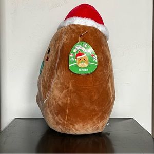 Squishmallows | Toys | Squishmallow 2 Jordan The Gingerbread Man ...